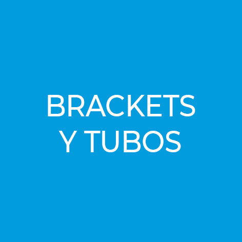 Brackets y tubos de ortodoncia